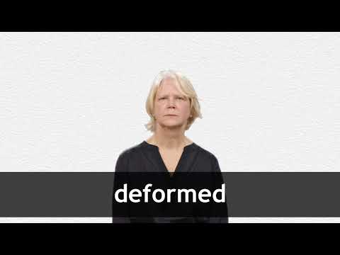 DEFORMED definition in American English | Collins English Dictionary