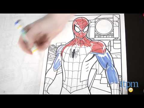 Color Wonder Marvel Ultimate Spider-Man Activity Set from Crayola