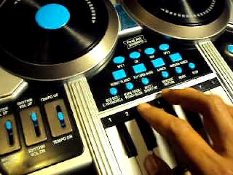 Dj Mixer Keyboard Drum Machine - circuit bending project