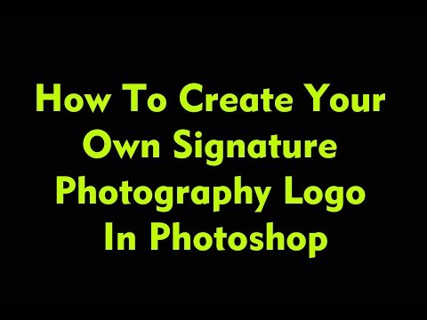 How To Create Your Own Signature Photography Logo In l BUT2WHY