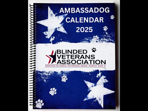 Video showing a package from Amazon Prime, which is the Ambassadog Calendar/Planner 2025