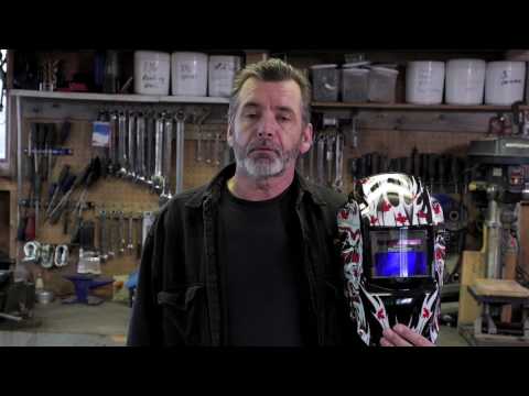 Mastercraft Red Auto Dark Welding Helmet - Paul's Testimonial
