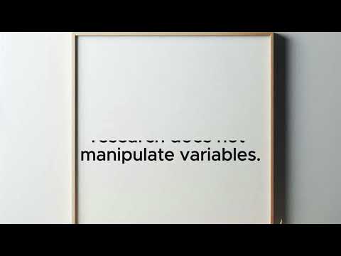 Characteristics of A Descriptive Research Design