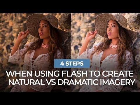 Four Steps When Using Flash to Create Natural vs Dramatic Imagery ...