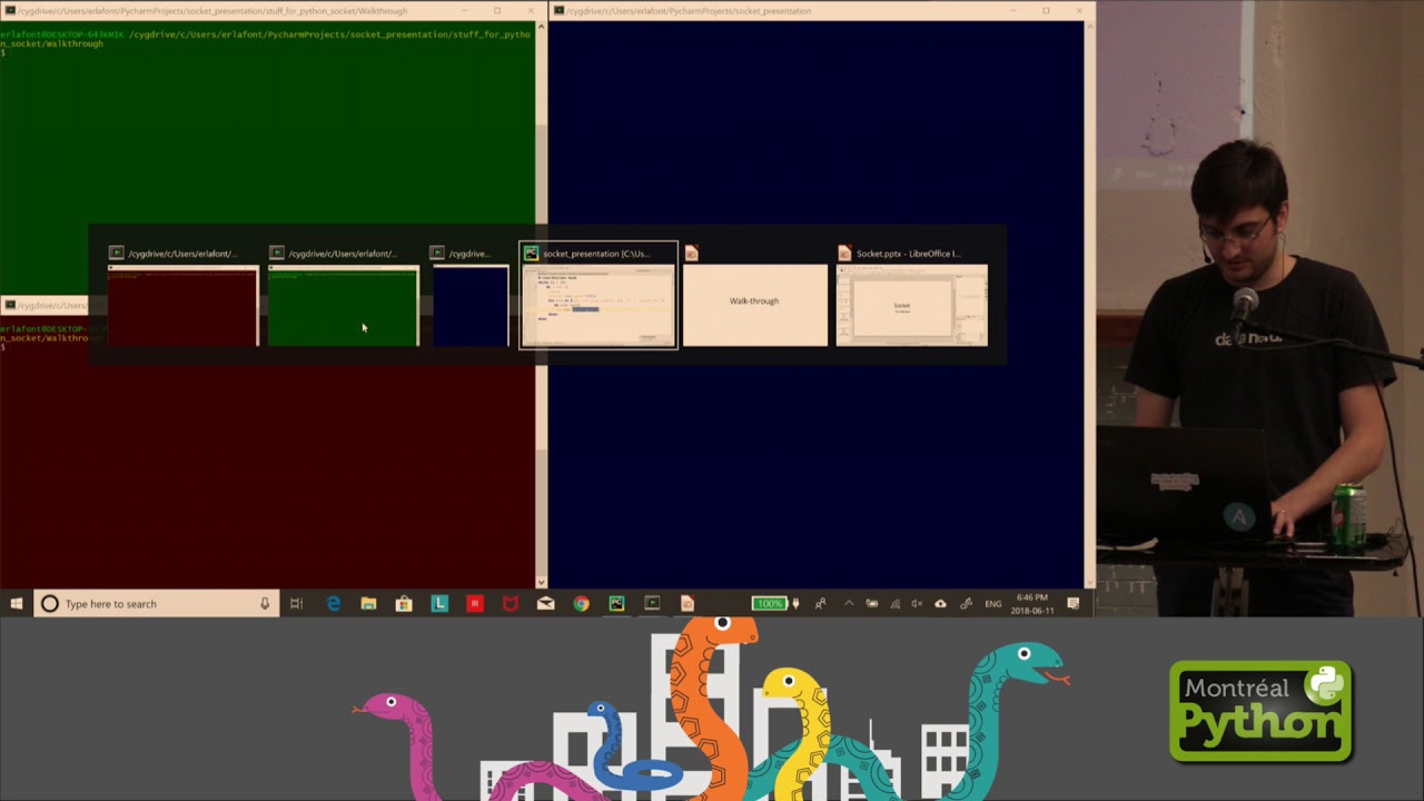 Socket in Python - Éric Lafontaine