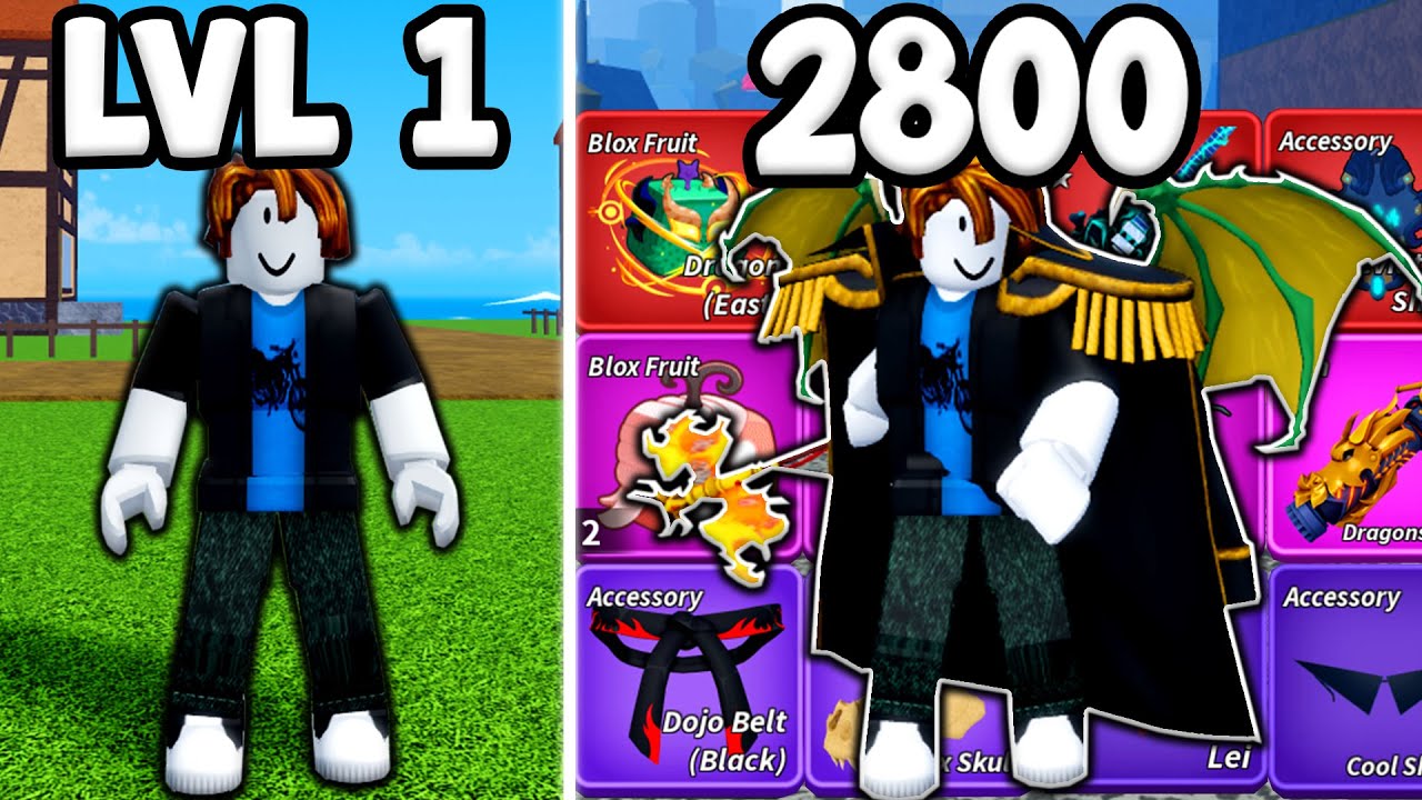 Noob to Max Collecting EVERYTHING | Roblox Blox Fruits