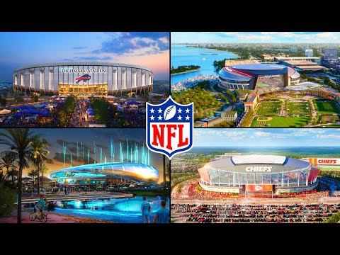 Future NFL Stadiums Being Built (2025-2033)