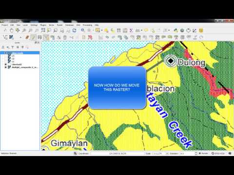 QGIS Tutorial Tricks: Manually Moving Raster using RasMover