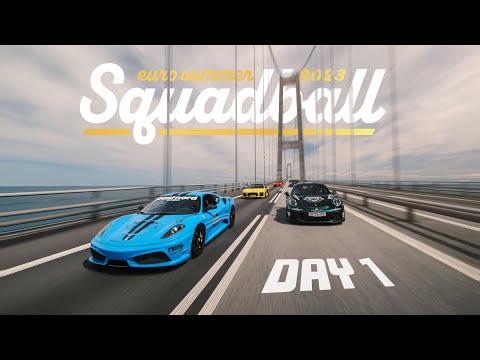 DAY 1 // SQUADBALL RALLY 2023 // COPENHAGEN - HAMBURG