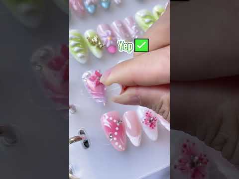 Rating these short press ons ⭐ naillover.co #naildesign #review #nailsathome #nailtutorial