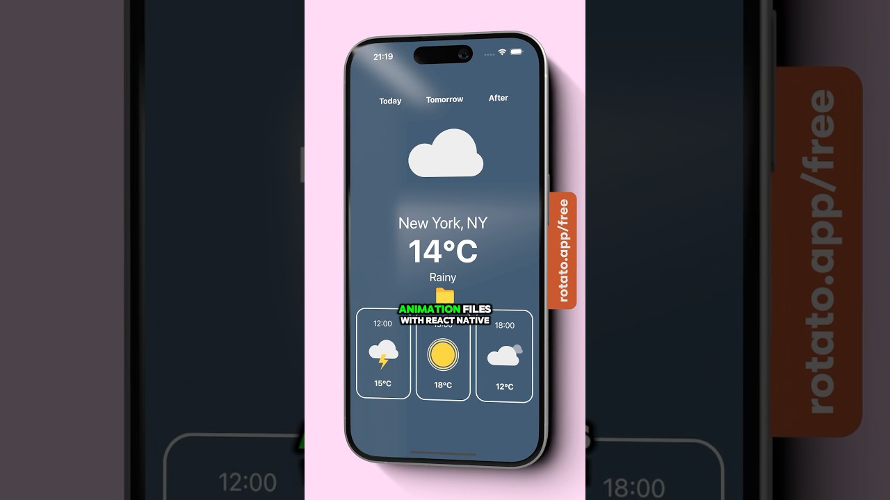 🔮 Lottie Animations in React Native #reactnative #coding #developer