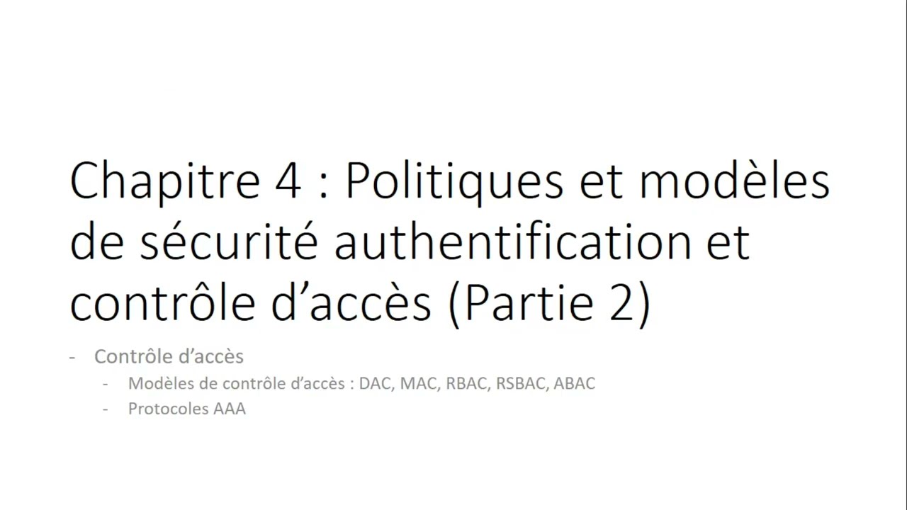 Understanding Access Control Policies and Security Models in ...