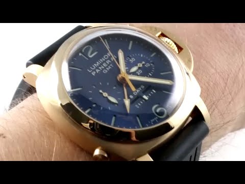 Panerai Luminor 1950 Chronograph Monopulsante 8 Days GMT Limited Edition PAM00277 Watch Review
