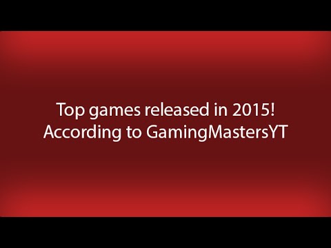 Top Games Released in 2015