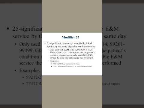 #Modifier 25#CPC#Medical coding hub PC