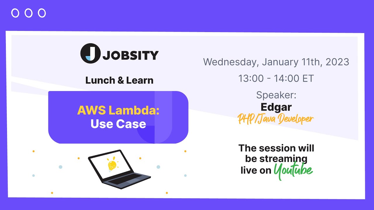 Lunch and Learn: AWS Lambda - Use Case