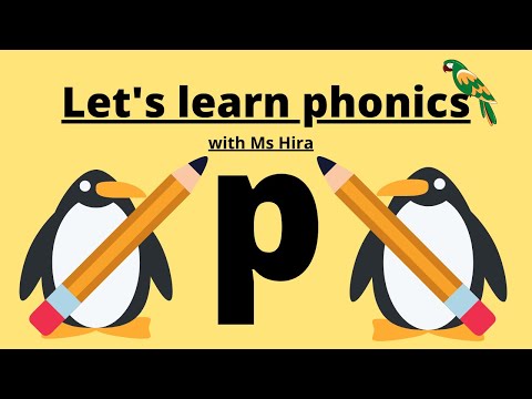 Phonics letter p// phonics p//how to pronounce p// free activity page download