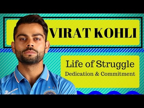 Virat Kohli Biography (in Hindi) | Life Story| Life of Struggle, Dedication and Commitment