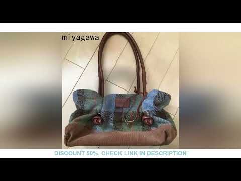 Miyagawa outono inverno sacos das mulheres 2023 nova bolsa de ombro único vintage xadrez axilas saco