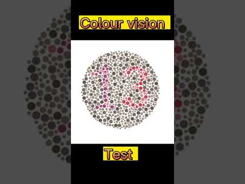 color vision test 2024 (eps skill test)