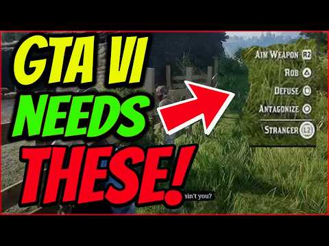 GTA 6 Will Fail Without These Red Dead Redemption 2 Features