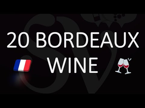 How to Pronounce 20 TOP BORDEAUX WINE? (Correctly!)