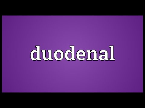Duodenal Meaning