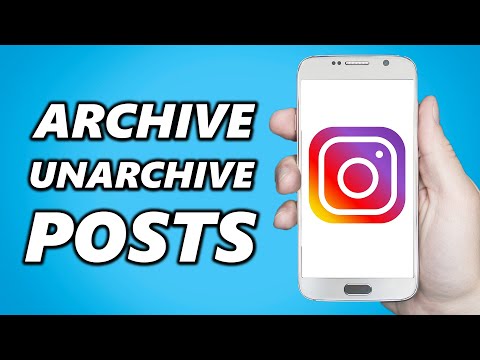 How to Archive and Unarchive Instagram Posts! (Quick & Easy)