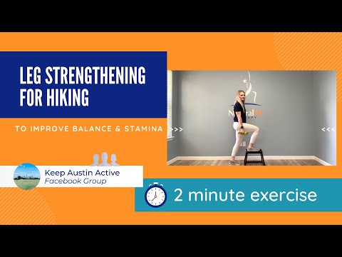 Leg Strengthening Exercise for Hiking around Austin
