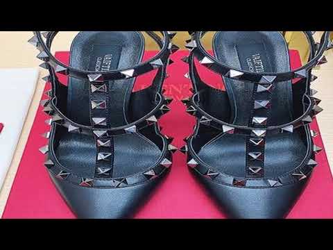 Shoes For Women 2025 Summer Luxury Punk Metal Rivet High Heels Gladiator Pointed Toe Stiletto Sandal