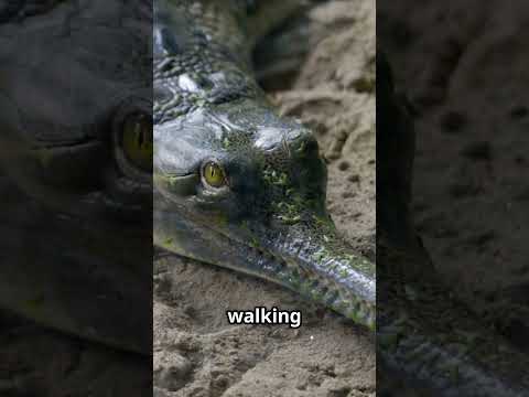 5 Fun Facts About Gharials! #animals #funfacts #facts #funknowledge #wildlife #gharial