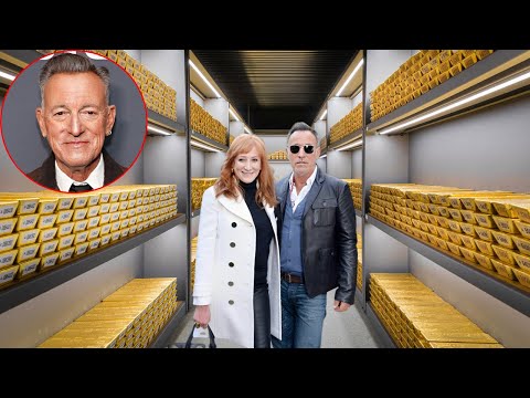 The Lifestyle of Bruce Springsteen ★ Huge Net Worth, Wife, 3 Children, Age 76, Houses, Cars...