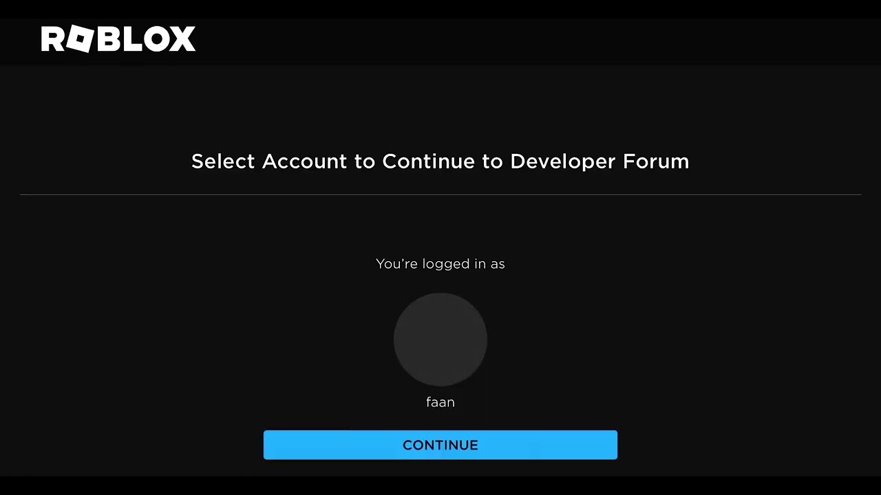 Developer Forums Unable To Sign In.