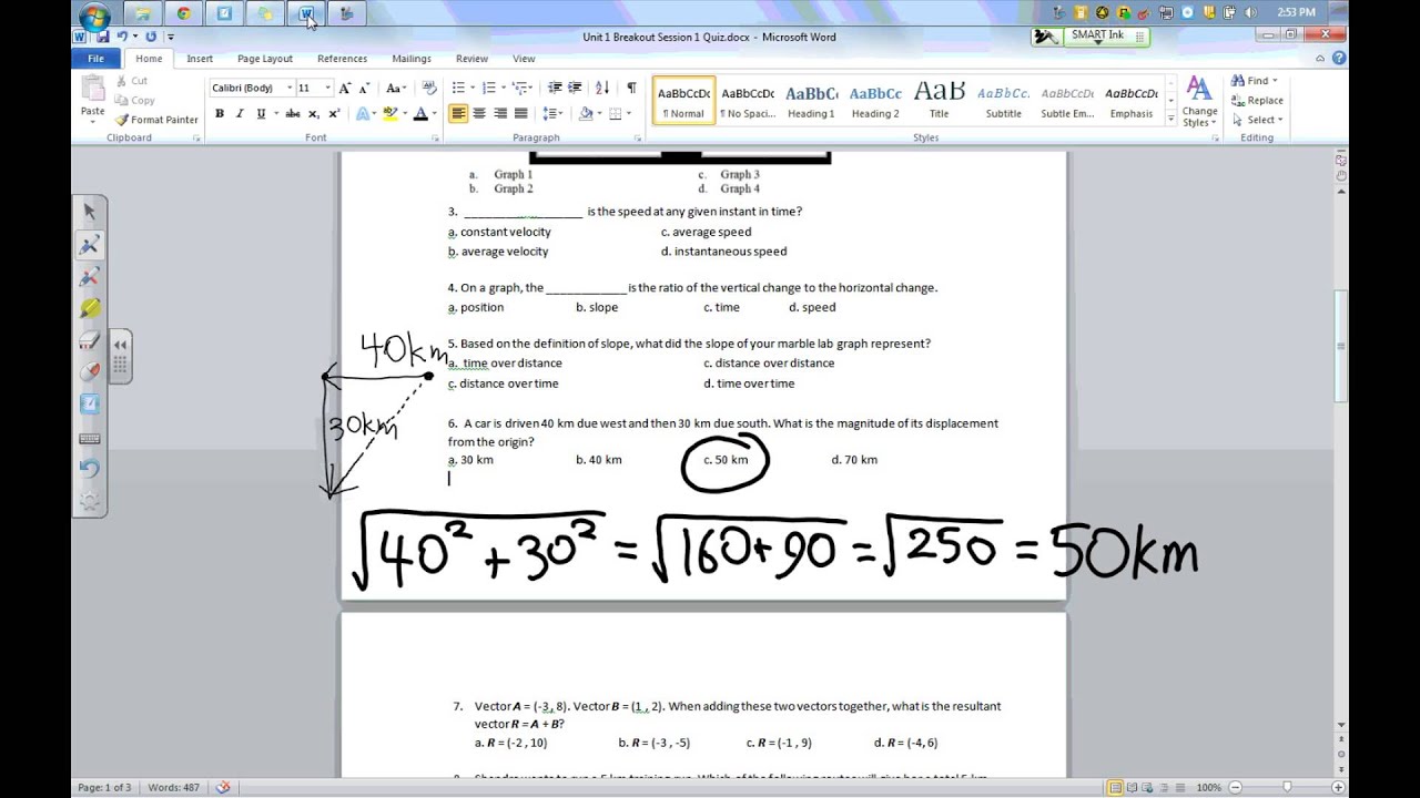 Unit 1 Breakout Session 1 Quiz Answers
