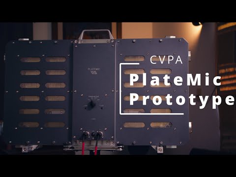 CVPA PlateMic - Compact Analog Stereo Plate Reverb - Gearspace