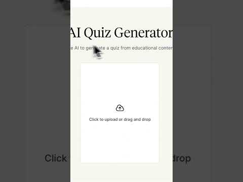 Transforming PDFs into Interactive Quizzes with PDF.ai