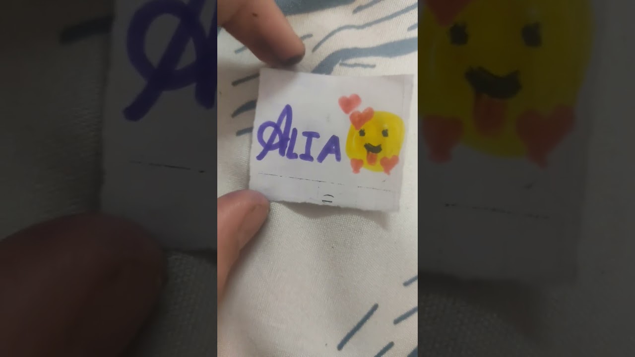 alia name write #@fancy craft 1203