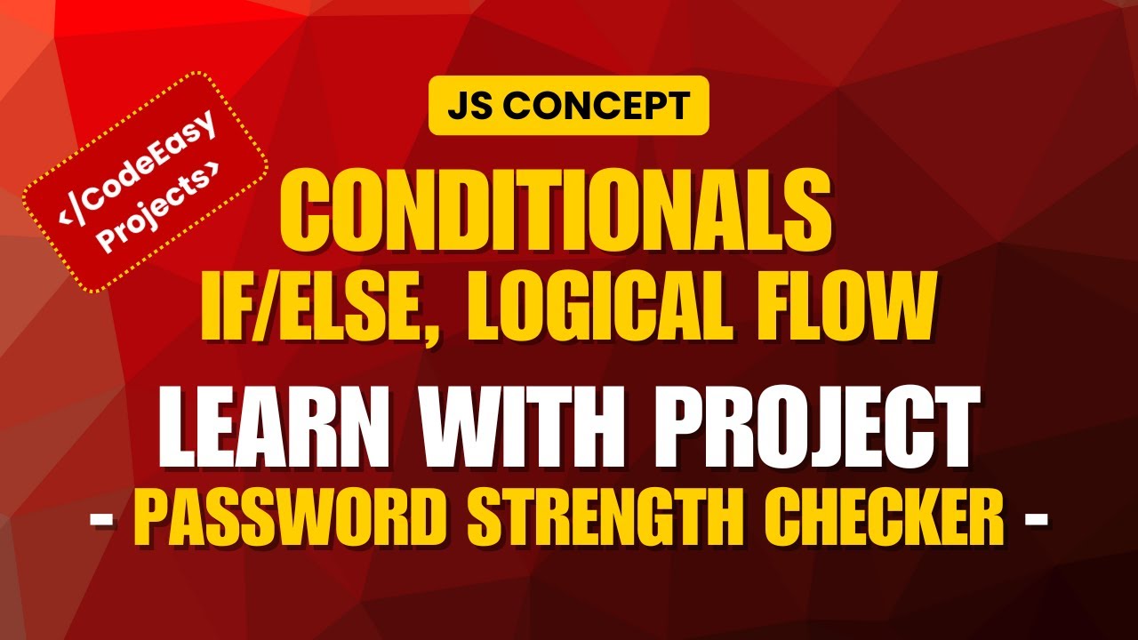 Password Strength Checker using HTML, CSS & JavaScript | Beginner Web Dev Project | JS Conditionals