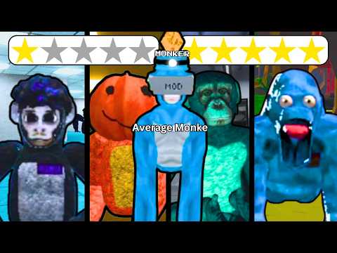 1 Star VS 5 Star Gorilla Tag Fan Games!