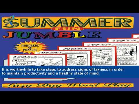 Lazy Crossword Clue 8 Letters
