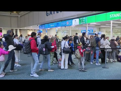 Severe weather causes flight delays for many Memorial Day travelers