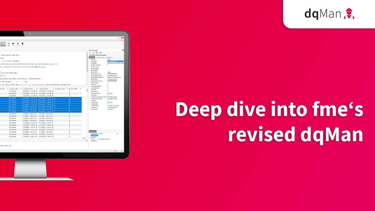 Webinar | Deep dive into fme's revised dqMan