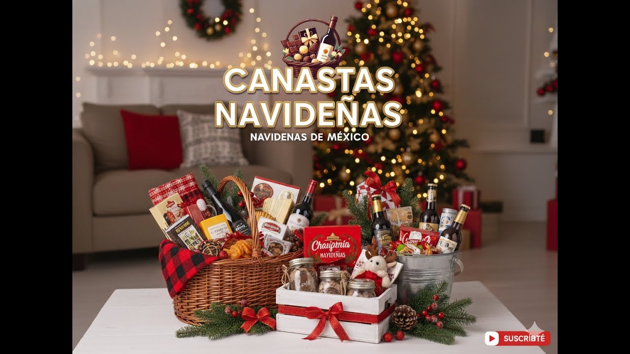 Canastas Navideñas Empresariales 2025 Regalos para Empresas y Empleados