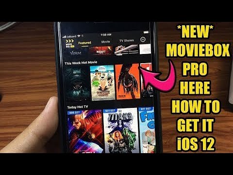 New Download Movie Box Pro VIP on iOS 12/12.0.1/11 no jailbreak,no computer.Iphone,iPad,iPod touch!!
