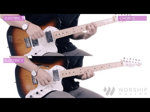 Heart Of God - Hillsong Young & Free - Electric & Acoustic Guitar Tutorial