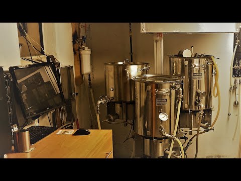 Automated Home Brewery - First brew after control system rebuild