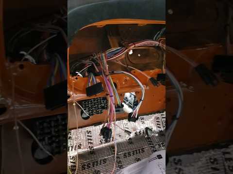 Ran the main wiring harnesses from American Autowire in the 69 F100