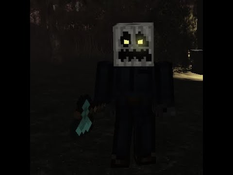 showcasing white pumpkin jason skin in forsaken (friday the 13 update)