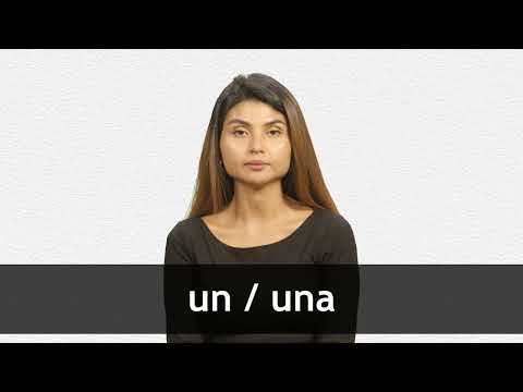 English Translation of “UNA” | Collins Spanish-English Dictionary