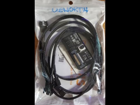 UENorth/Dalquis Fan K02 5-12V 4-Fan PWM, SATA-Powered Hub with Speed Knob & Cables Review